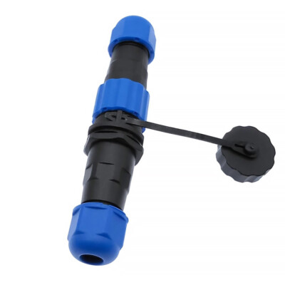 SP13 2-5Pin IP68 Waterproof Inline Cable Coupler Plug Socket Connector ...