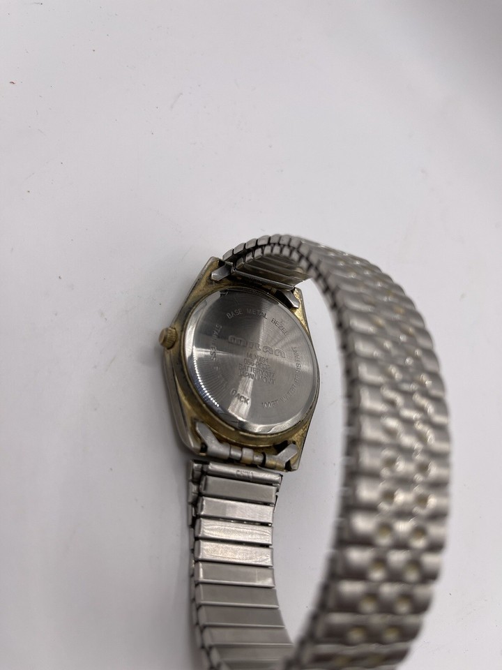 Milan Men’s Watch Maroon Dial Gold Colored Band Vintage | eBay
