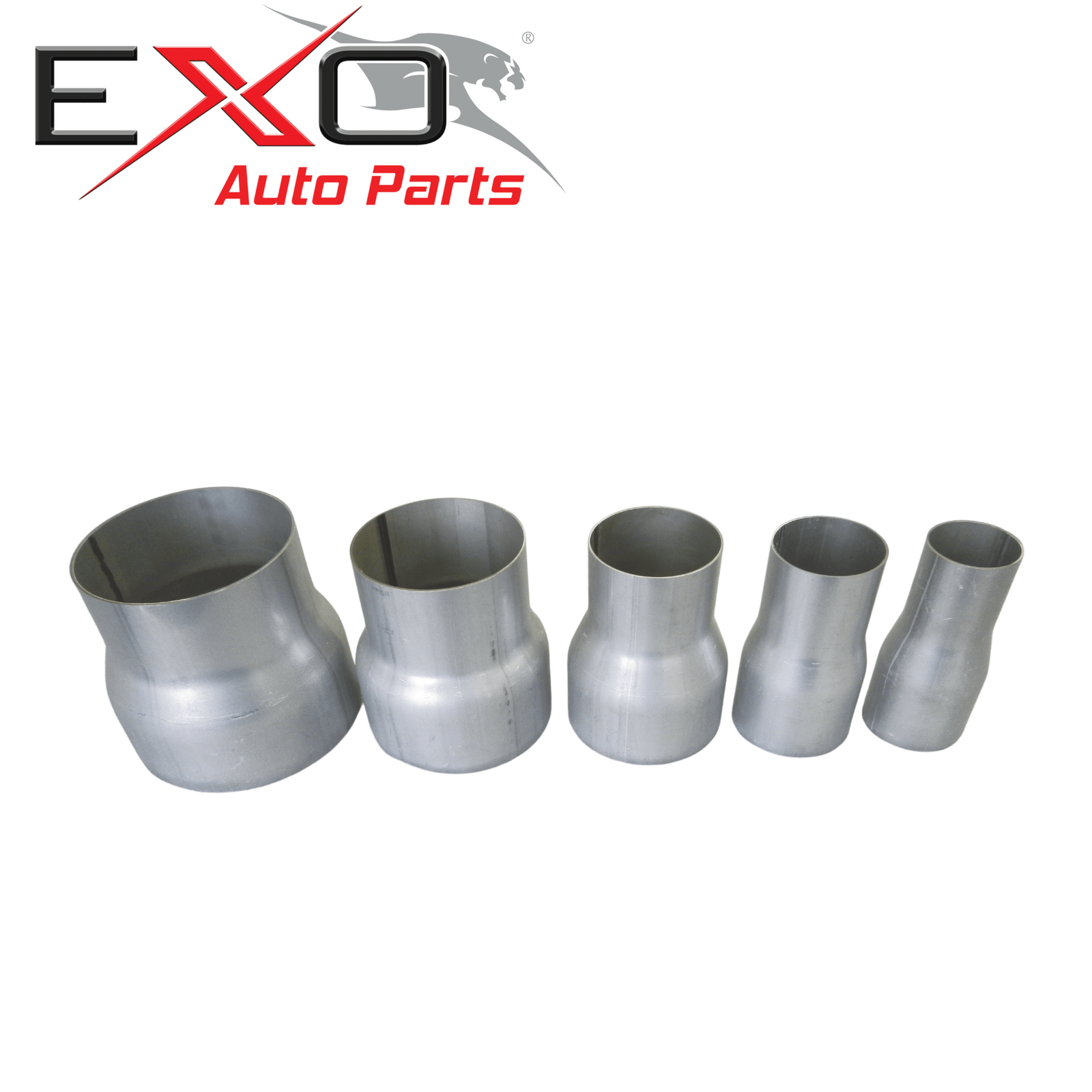 2" Up To 6" Inch OD Adaptor Steel Exhaust Tube Pipe Adapter Reducer - 2 ...