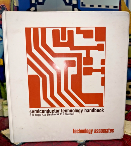 Semiconductor Technology Handbook, Trapp, 1982 Original | eBay
