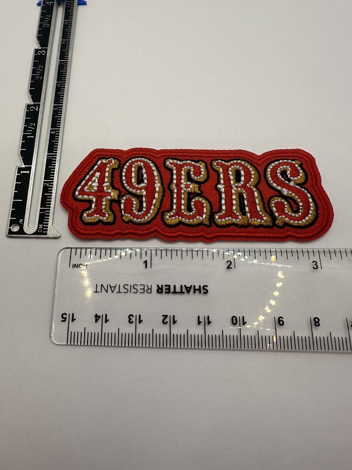 San Francisco 49ers Patch Iron On Embroidered | eBay