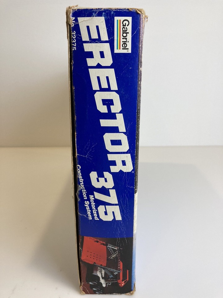 Gabriel Erector Set 375 Motorized Remote Control Construction Toy 1981 ...