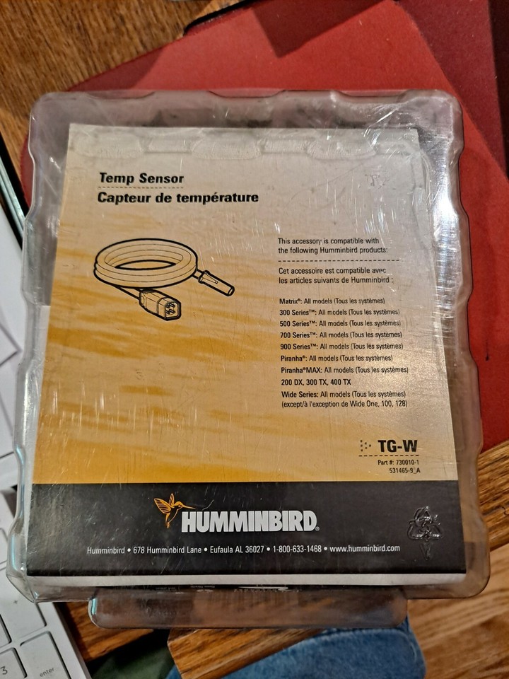Humminbird Temp Sensor TG-W P# 730010-1 | eBay