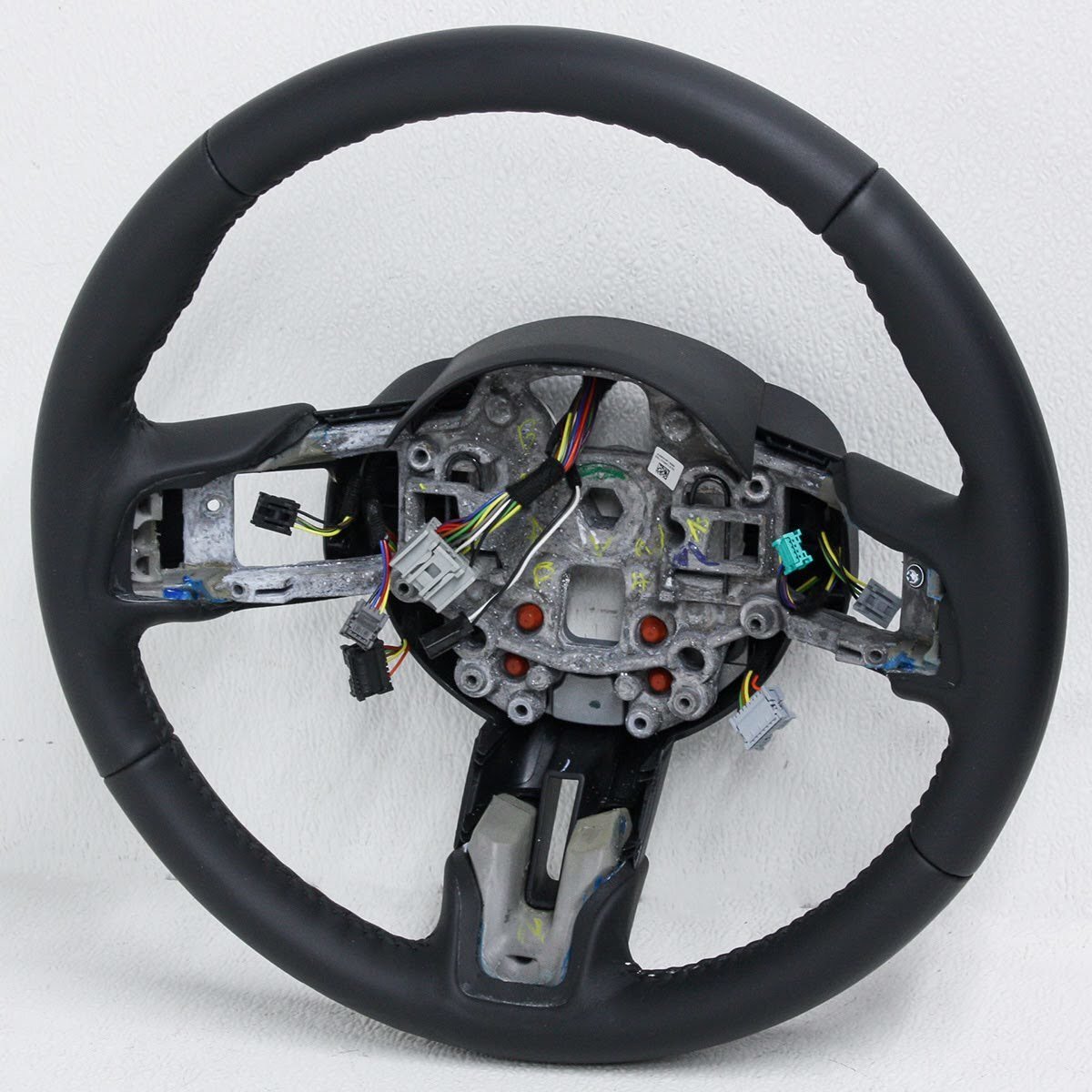 JR3Z-3600-BD OEM Ford Mustang Steering Wheel - Black Leather | eBay