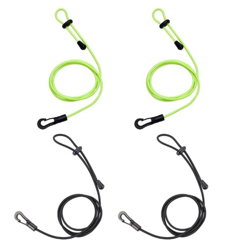 Safety String Fishing Rod Leash Lanyard String with Carabiner Clip for ...