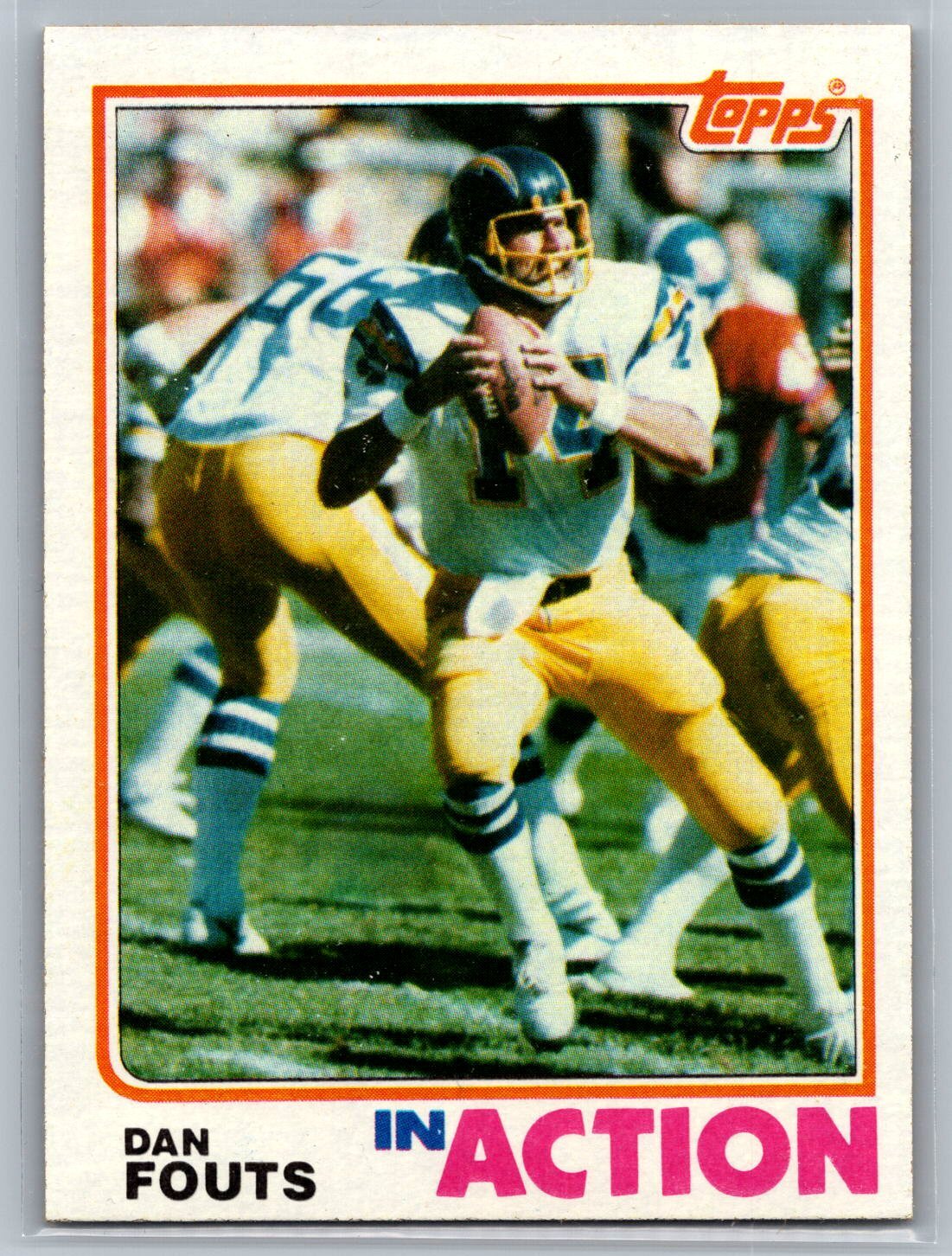 Dan Fouts 1982 Topps Football #231 San Diego Chargers | eBay