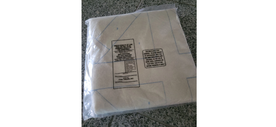 Quilt as you go pre printed batting. New | eBay