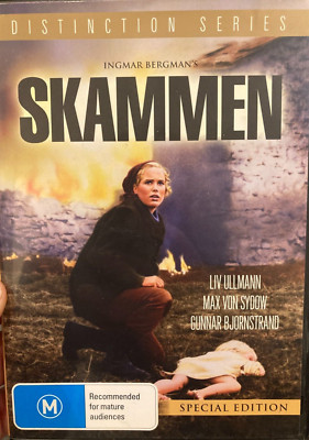 Skammen region 4 DVD (1968 Max von Sydow Swedish drama movie ...
