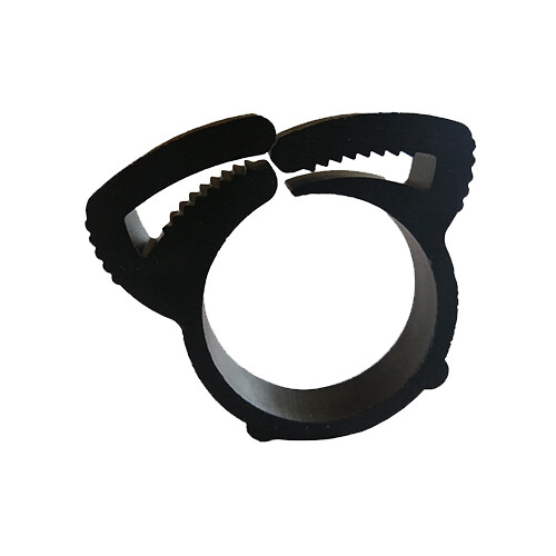 25mm / 25 mm Poly Pipe Clips / Ratchet Clamps Garden/Irrigation- Pack ...