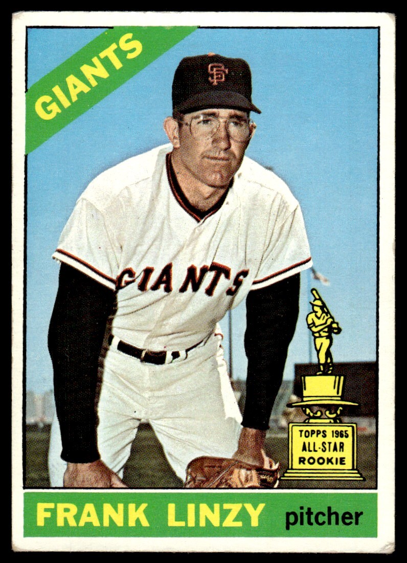 1966 Topps Frank Linzy San Francisco Giants #78 | eBay