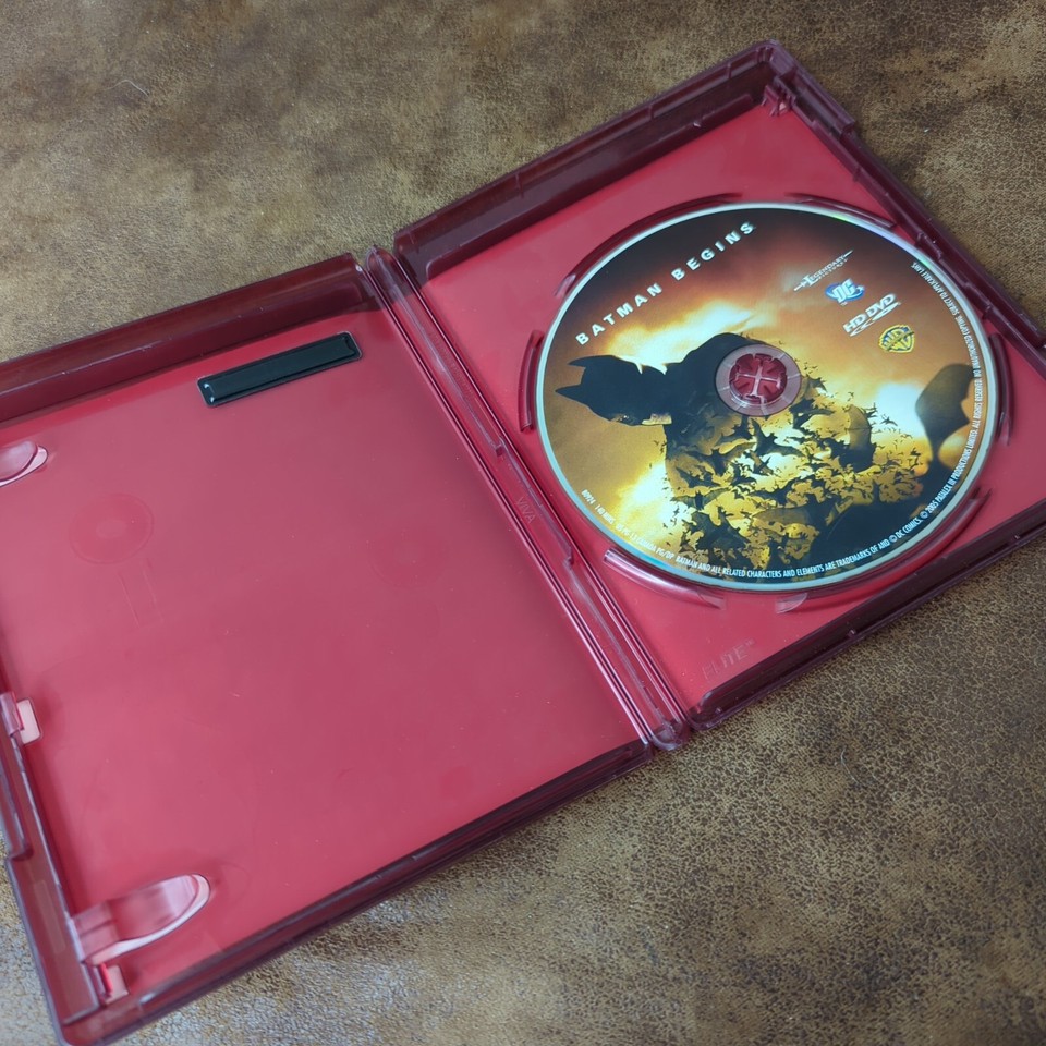 Batman Begins (HD DVD, 2006) Christian Bale Liam Neeson Morgan Freeman ...