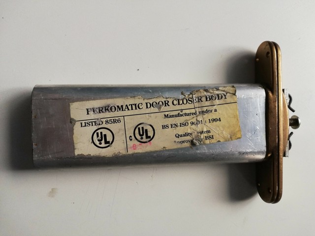 Perko Perkomatic 85r6 Concealed Door Closer Brass for sale online | eBay