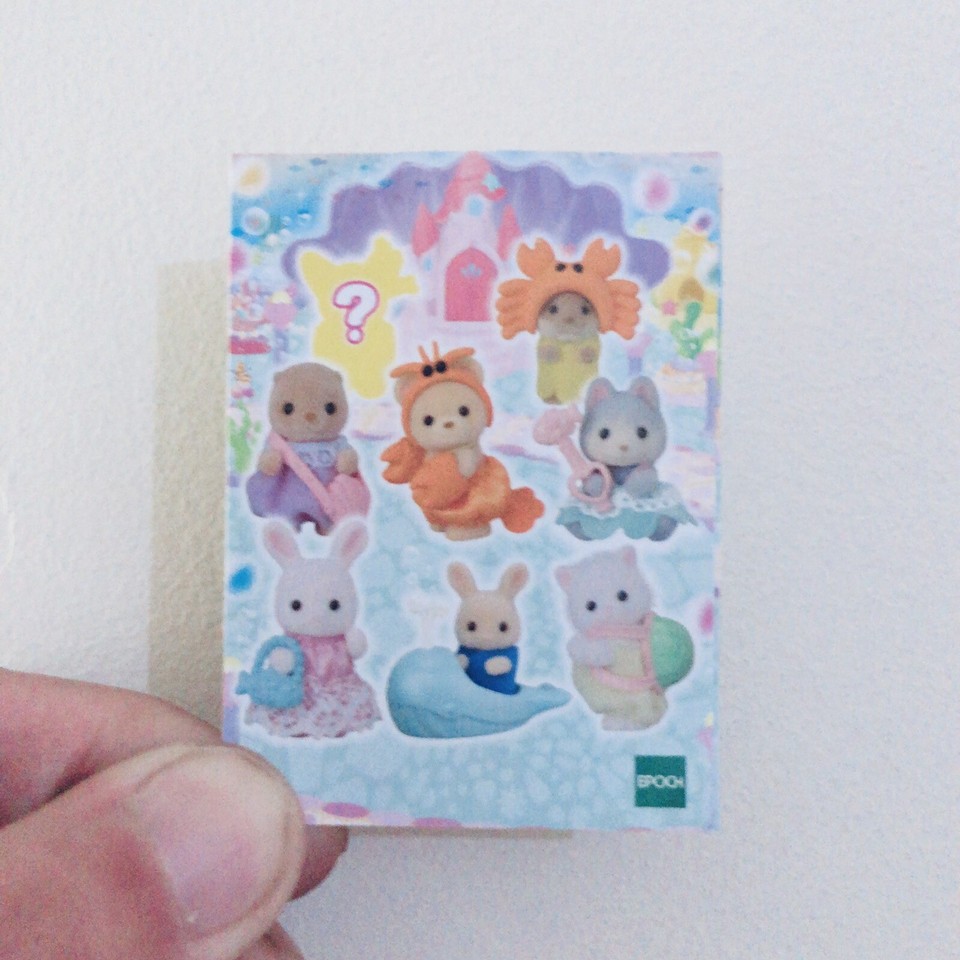 Calico Critters Sylvanian Families Seashore Friends Blind Baby Fox ...