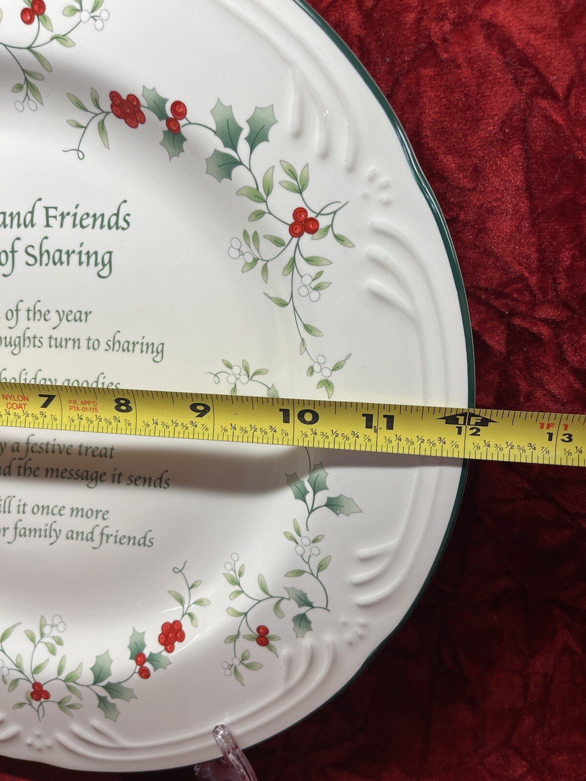 Pfaltzgraff Winterberry Family and Friends Plate of Sharing 12” | eBay
