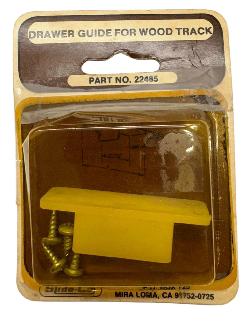 Slide-Co 22485 Nylon Drawer Guide For Wood Track *Free Shipping* | eBay
