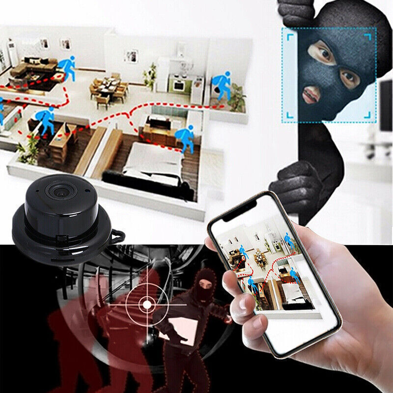 Mini Wireless WIFI IP Camera HD 1080P Smart Home Security Camera Night ...