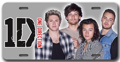 L@@K! One Direction 1D License Plate - Vanity Auto Tag Harry Niall ...