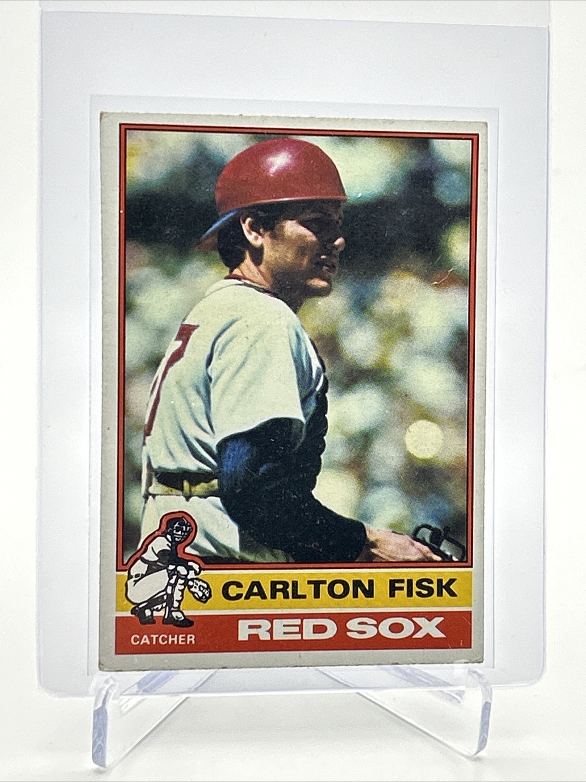 1976 Topps Carlton Fisk Baseball Card #365 VG Quality FREE SHIPPING | eBay