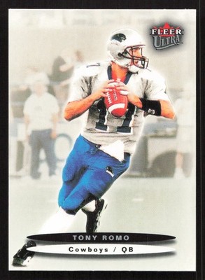 2003 Ultra Tony Romo RC Rookie #182 Card | eBay