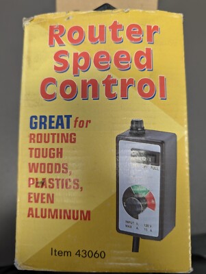 Harbor Freight Router Speed Control - Item # 43060 -120 V 15A - New in ...
