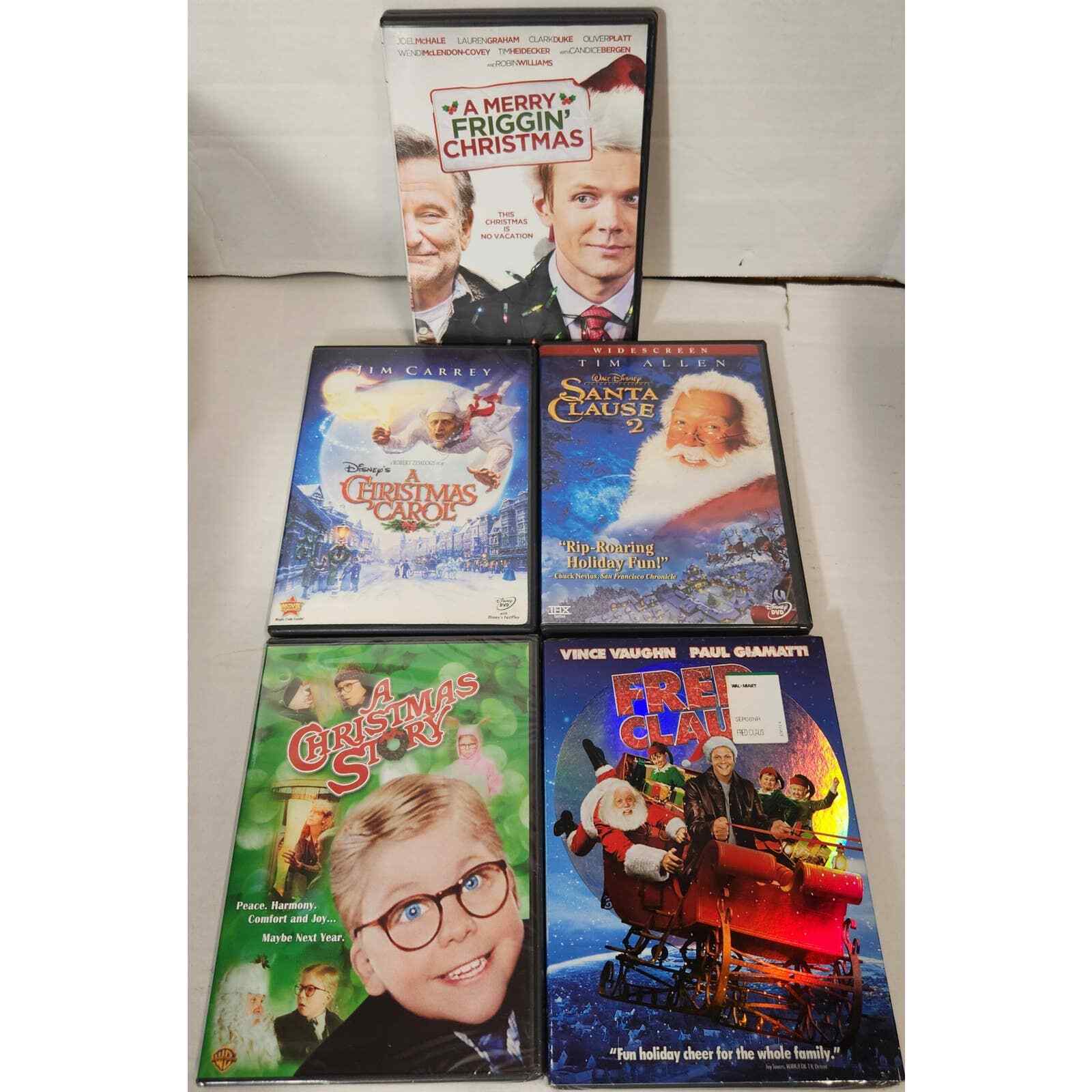 Christmas Movies DVDs Lot Santa Clause Christmas Story Fred Clause | eBay
