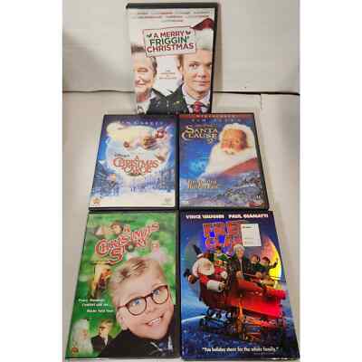 Christmas Movies DVDs Lot Santa Clause Christmas Story Fred Clause | eBay
