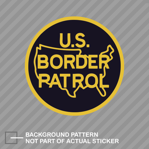 US Border Patrol Sticker Decal Vinyl immigration homeland security | eBay