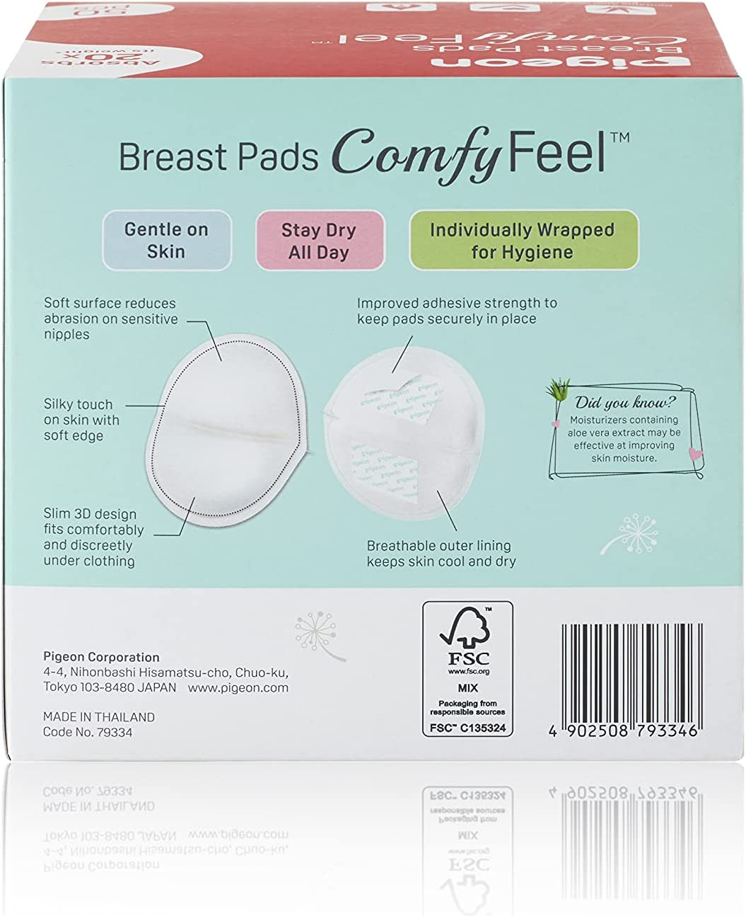 Comfyfeel Breast Pads with Aloe Vera Extract, Ultra-Soft & Super ...