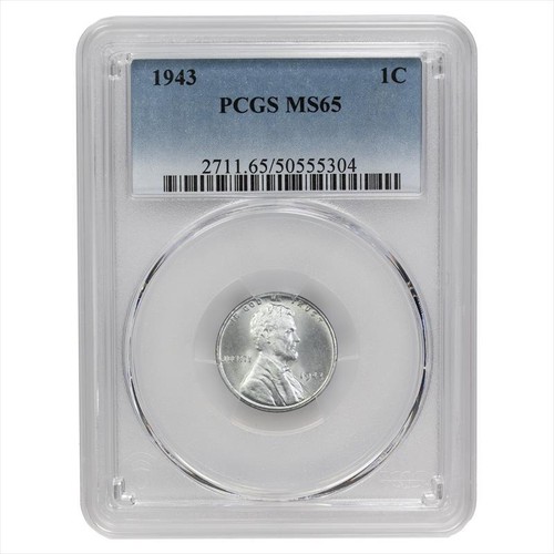 1943 Lincoln Wheat Steel Cent 1C PCGS MS65 | eBay