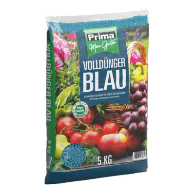 Prima Volldünger blau 5kg NPK 12+6+18(+2+38) PE-Beutel transparent ...