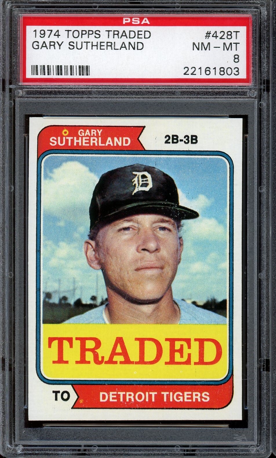 1974 Topps - Traded #428T Gary Sutherland for sale online | eBay