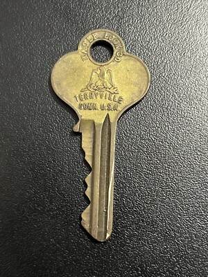 Antique Key Eagle Lock Co. Key - Made in Terryville, Conn. - Eagle ...