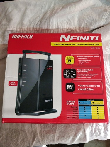 Buffalo Technology WHR-HP-G300N 300 Mbps 4-Port 10/100 Wireless N ...