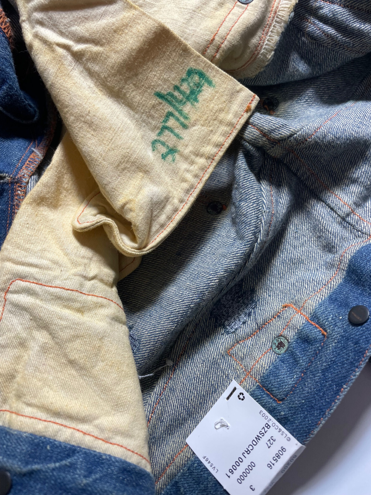 Levis Vintage Clothing LVC Vault Piece 1915 201 Jeans Levi's USA 277 ...