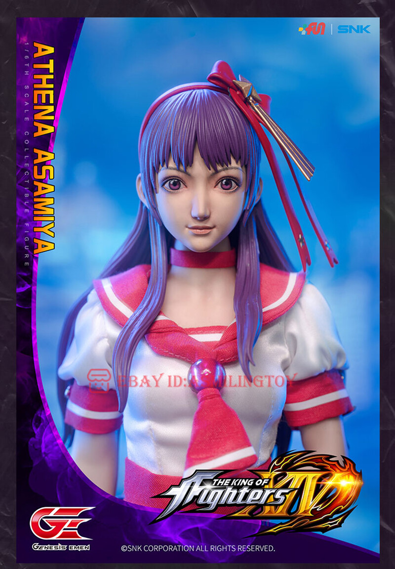 1/6 Genesis Emen King of Fighters KOF-AT01 Athena Female Action Figure ...