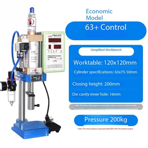 Desktop Foot-operated Pneumatic Press Small Adjustable Mechanical Press ...