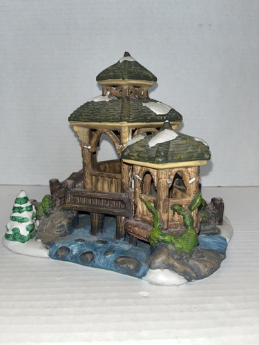 Santa's Workbench Collection Porcelain Twin Gazebo | eBay