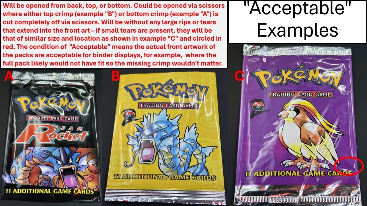 2000 Pokemon Card Game (TCG) - Gym Heroes Horizontal Crimp - Empty ...