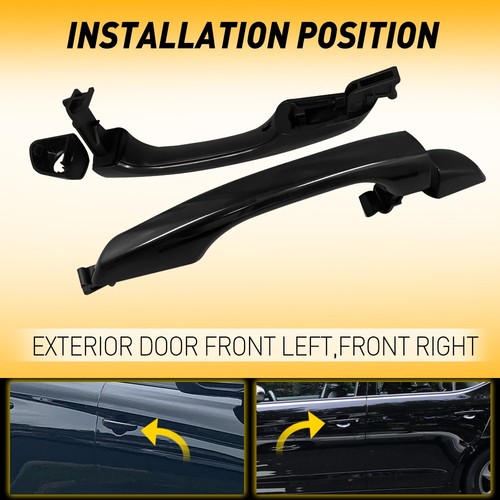 Pair Outside Door Handle LH RH Front For Hyundai Elantra 2017-2020 ...