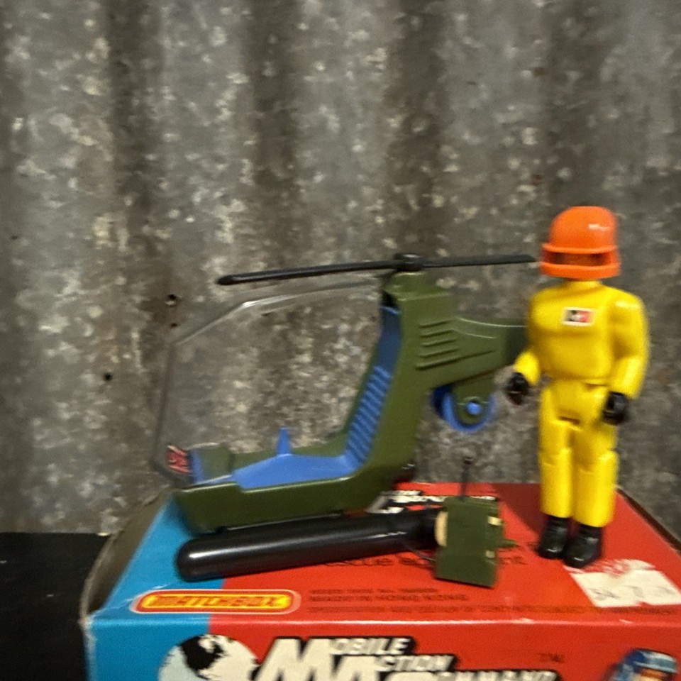 RARE VINTAGE MATCHBOX MOBILE ACTION COMMAND air rescue unit 1974 | eBay