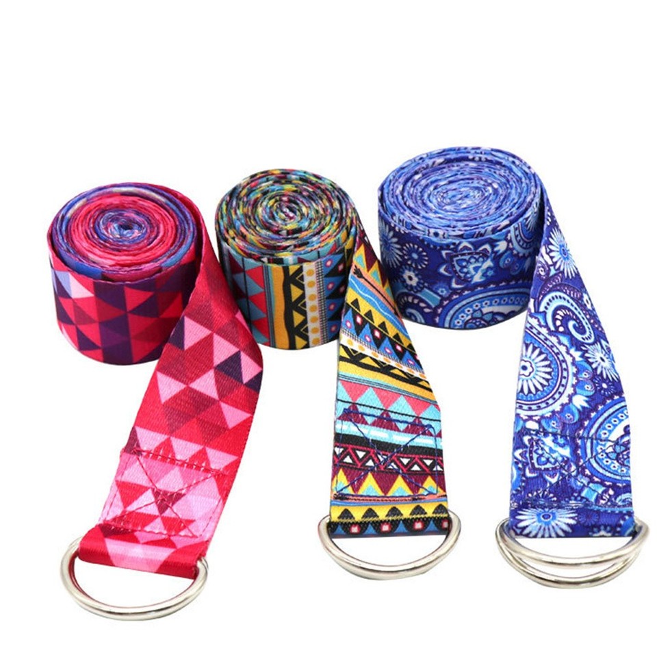 2PCS Yoga Elastic Belt Multifunctional Pull Strap Skid Resistance Band ...