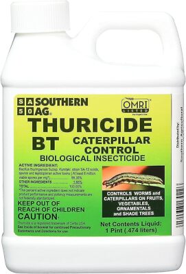 Southern Ag Thuricide Bt Caterpillar Control 16Oz Organic Pest Control ...