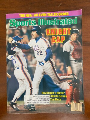 Sports Illustrated Magazine Nov 3, 1986 New York Mets World Series Ray ...