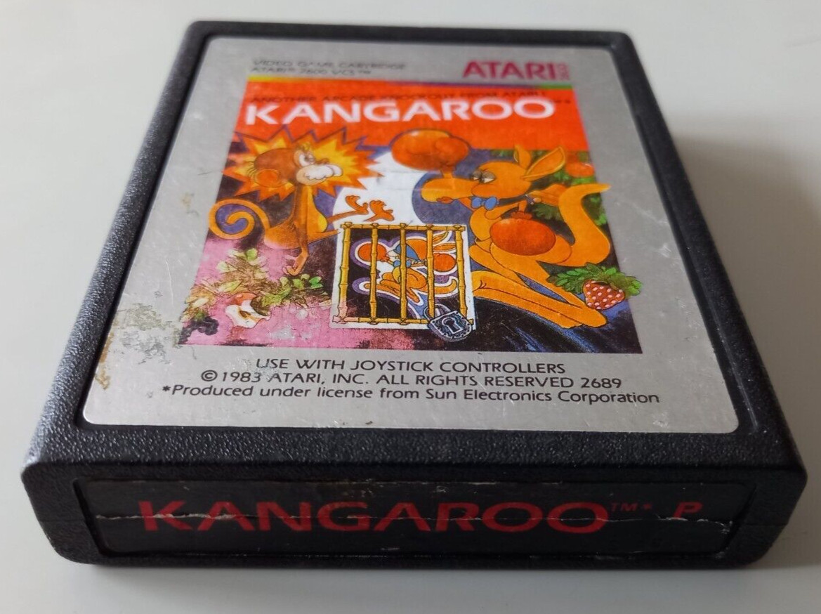 Kangaroo Atari 2600 - Prix - Photo - Présentation