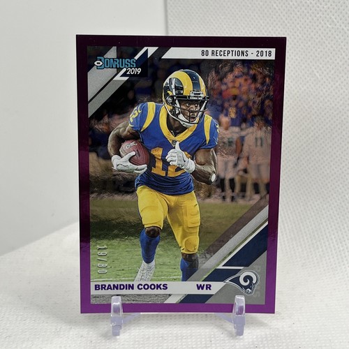 2019 Panini Donruss Stat Line Season /80 Brandin Cooks #142 | eBay