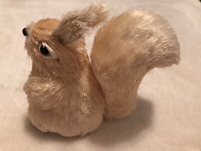 squirrel figurine made from straw🐿 | eBay