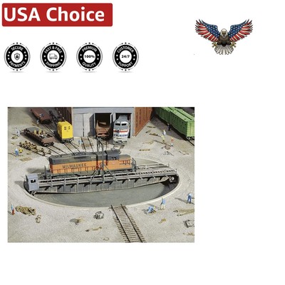 HO Scale 90' Turntable Kit - Multiple Colors for Authentic Rail Layouts ...