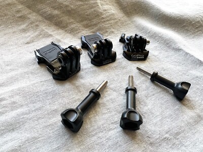 3 (Size)Genuine GoPro Mounting Buckle Mount High/Standard/Easy click ...