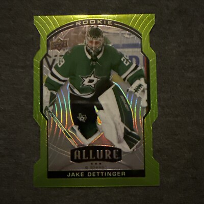 JAKE OETTINGER, 2020 Upper Deck Allure Rookie GREEN QUARTZ #91 89/99 | eBay