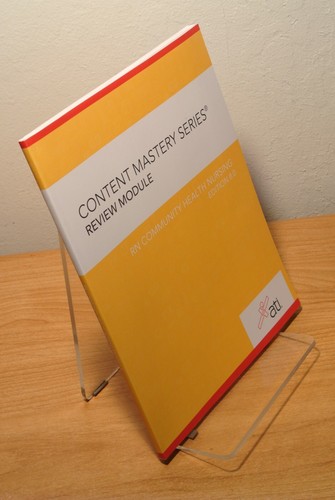 RN Community Health Nursing Edition 8. 0 by ATI (2019 Content Mastery ...